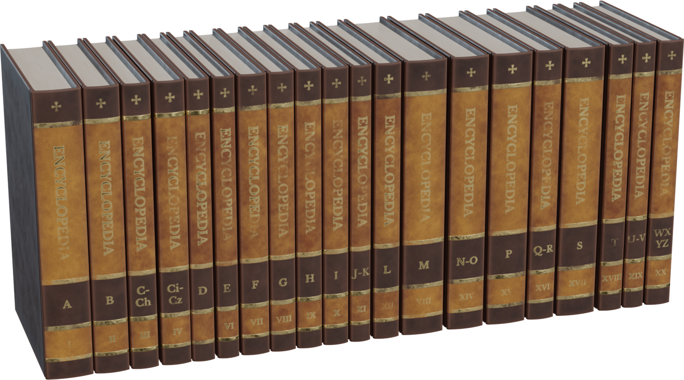 Book Encyclopedia Set 01 Model • Poly Haven