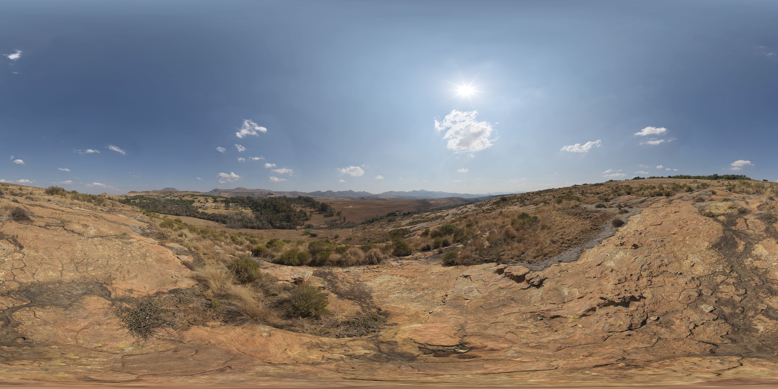Fouriesburg Mountain Midday HDRI • Poly Haven