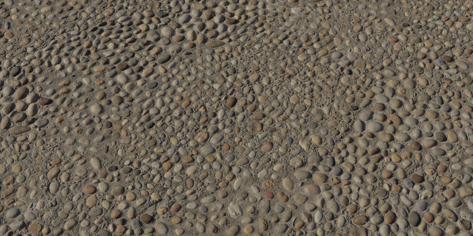 Rock Embedded Concrete Texture • Poly Haven