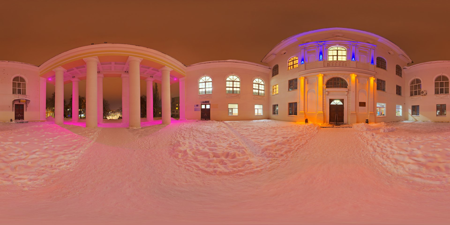 Winter Evening HDRI • Poly Haven