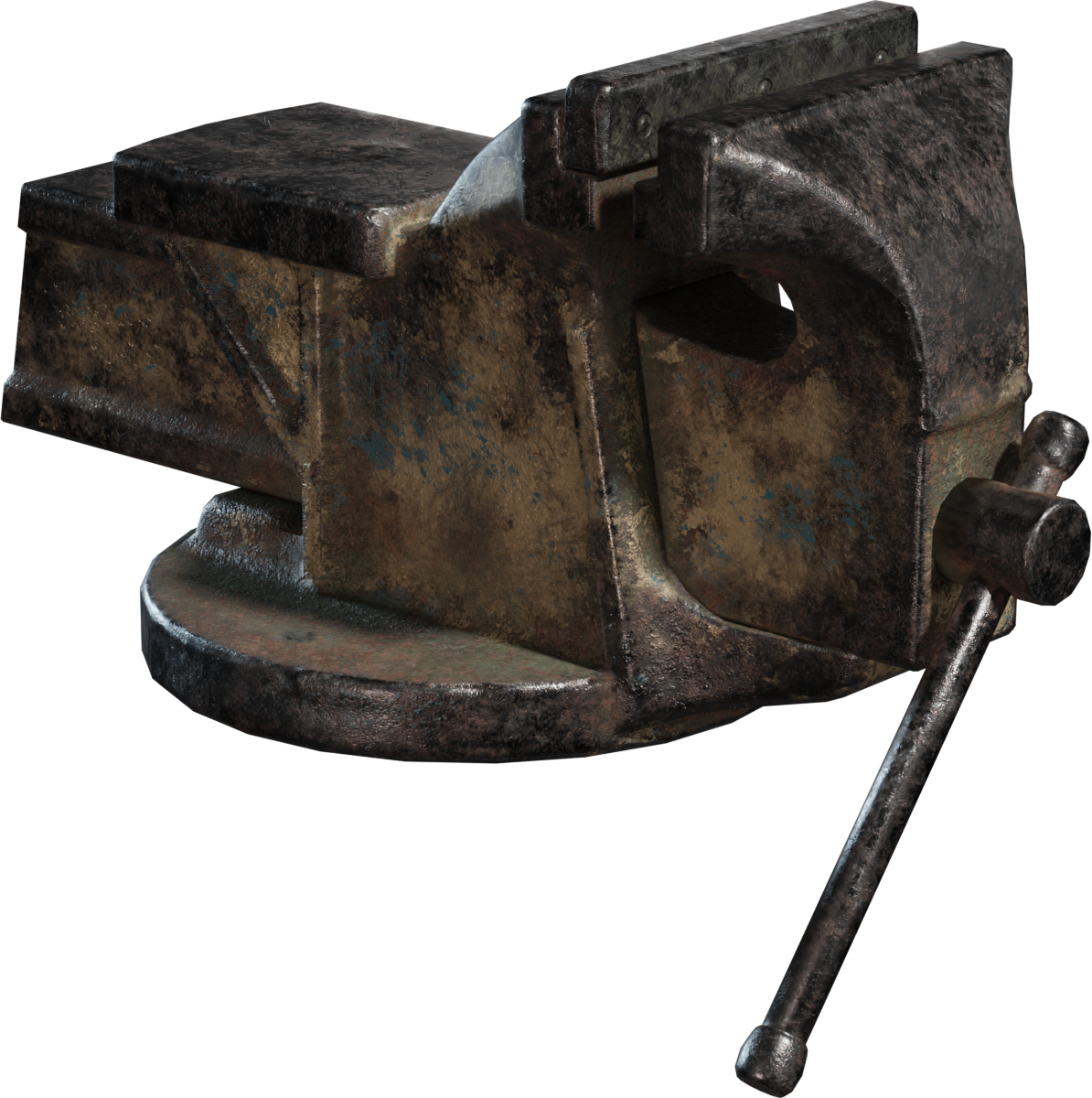 Bench Vice 01 Model • Poly Haven