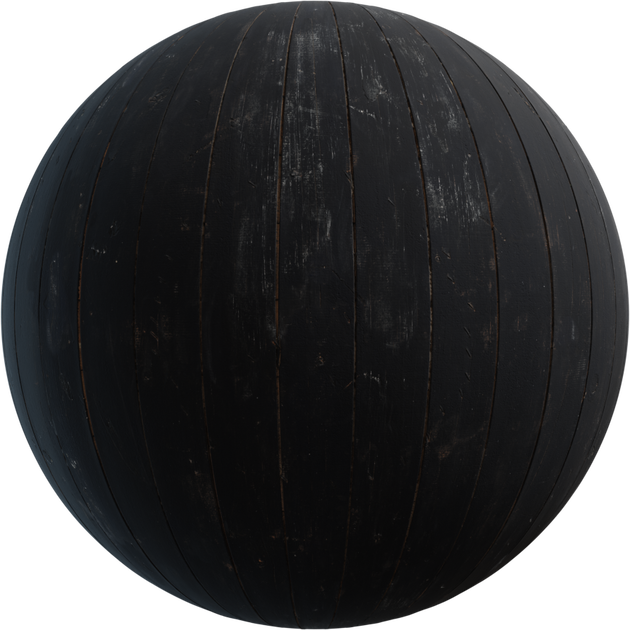 Black Painted Planks Texture • Poly Haven