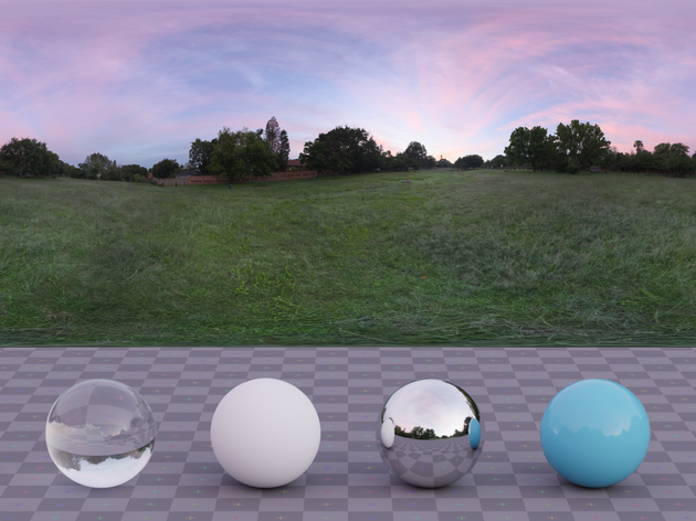 Bryanston Park Sunrise HDRI • Poly Haven