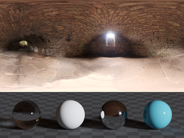 HDRI: Indoor > Natural Light > High Contrast • Poly Haven