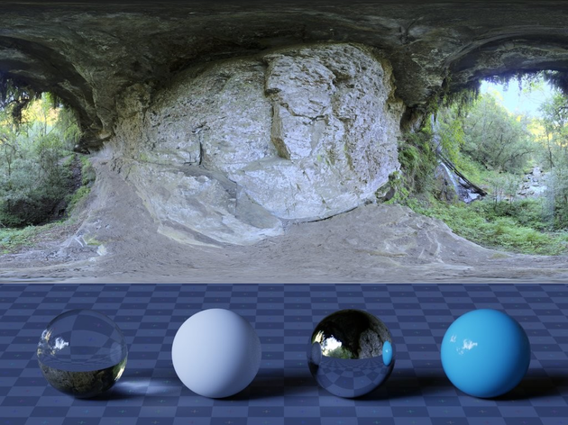 Cave Wall HDRI • Poly Haven
