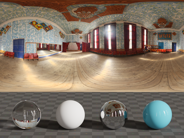 HDRI: Indoor > High Contrast > Natural Light • Poly Haven