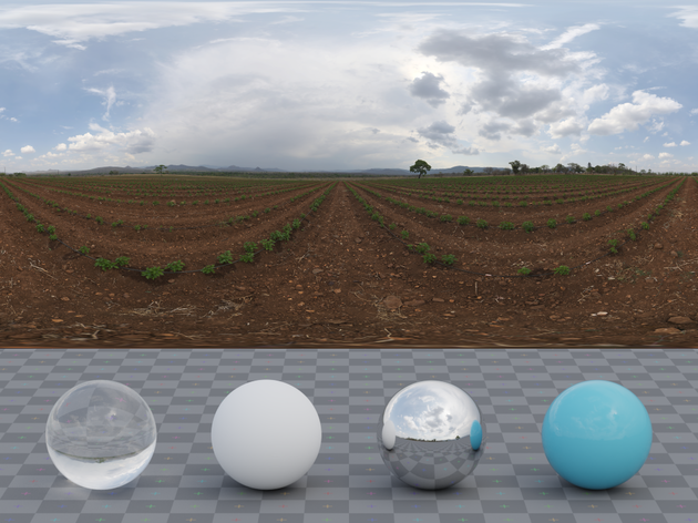 Farm Field HDRI • Poly Haven