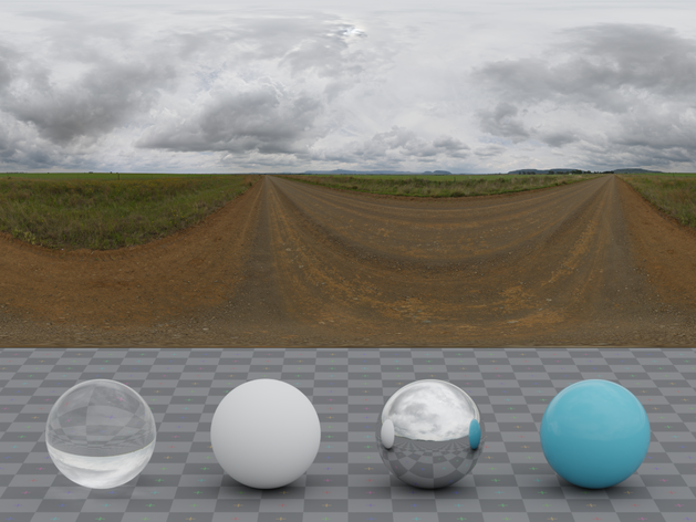 Farm Road HDRI • Poly Haven