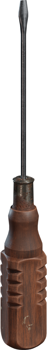 Flathead Screwdriver Model • Poly Haven