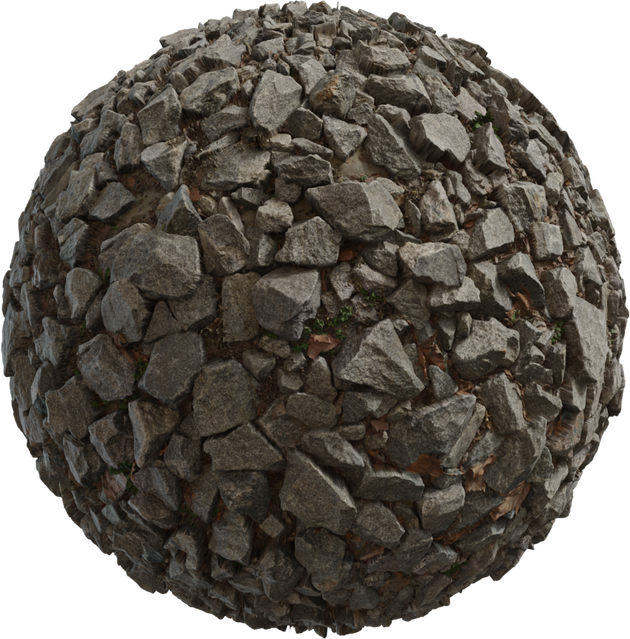 Gray Rocks Texture • Poly Haven