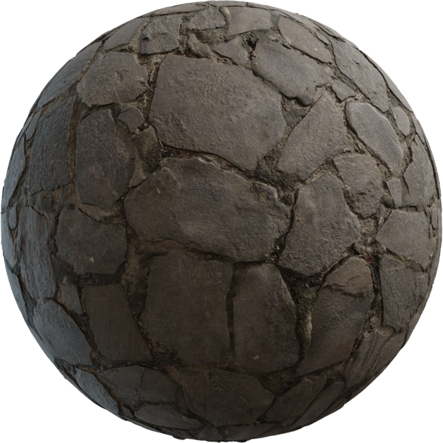 Grey Stone Path Texture • Poly Haven