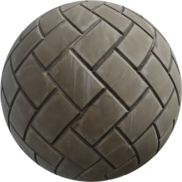 Herringbone Concrete Tile Texture • Poly Haven