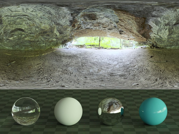 Hiker's Cave HDRI • Poly Haven