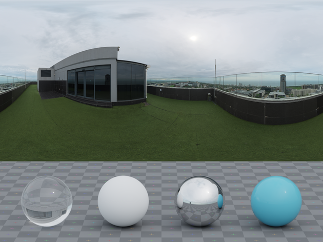 Hotel Rooftop Balcony HDRI • Poly Haven