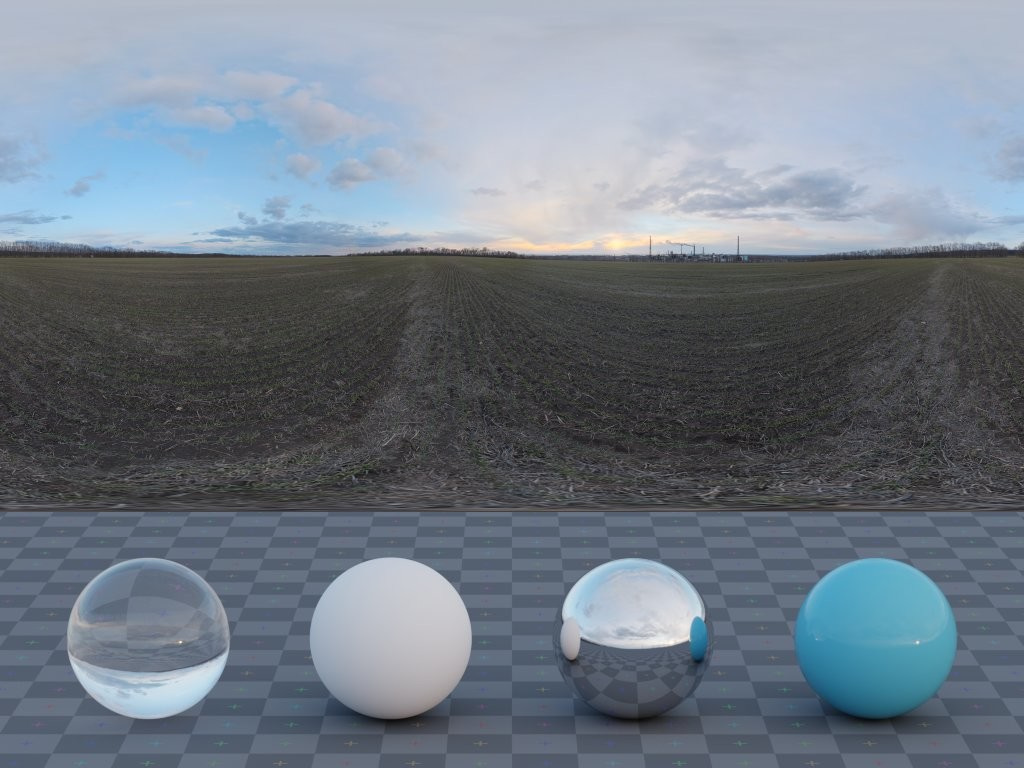 Industrial Sunset - 3D Max Master