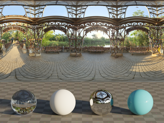 Little Paris Under Tower HDRI • Poly Haven