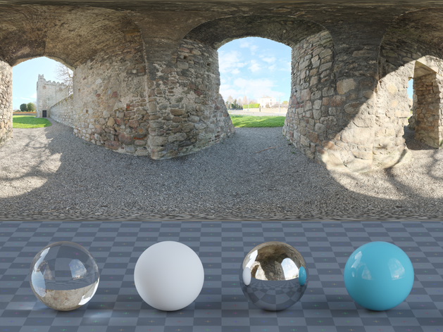 Monkstown Castle HDRI • Poly Haven