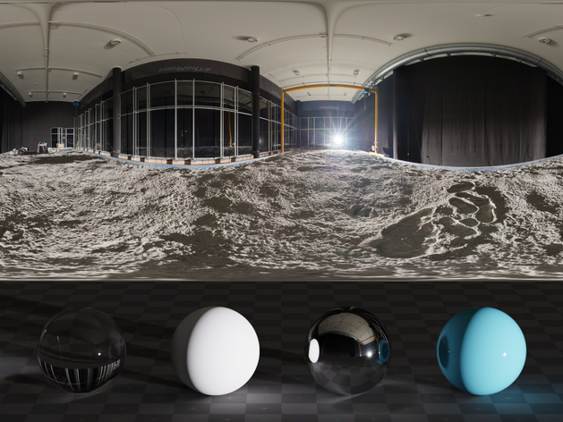Moon Lab HDRI • Poly Haven