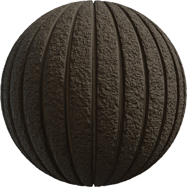 Ribbed Concrete Wall Texture • Poly Haven