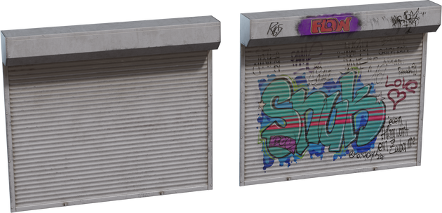 Rollershutter Window 01 Model • Poly Haven