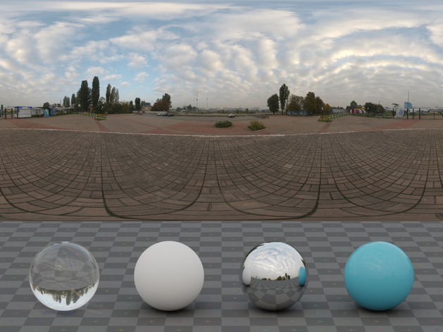 Round Platform HDRI • Poly Haven