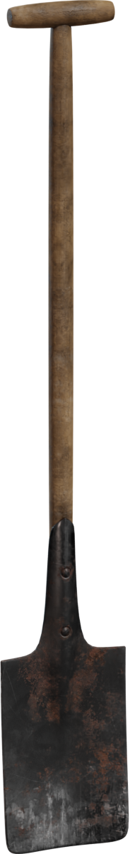 Rusted Spade 01 Model • Poly Haven