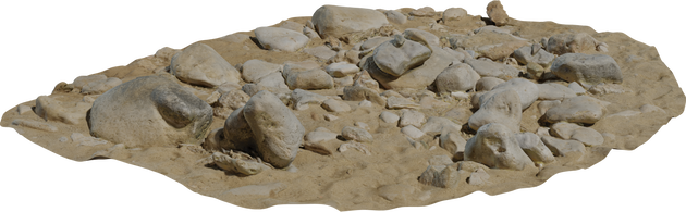 Sand Rocks Small 01 Model • Poly Haven