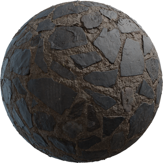 Slate Driveway Texture • Poly Haven