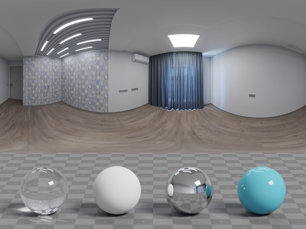Small Empty Room 3 HDRI • Poly Haven