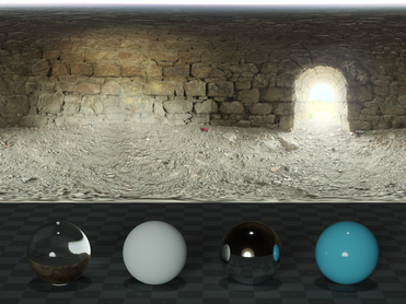 HDRI: Indoor > Natural Light > High Contrast • Poly Haven