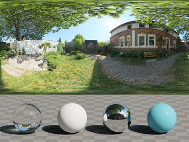 HDRI: Urban > Nature > Outdoor > Clear • Poly Haven
