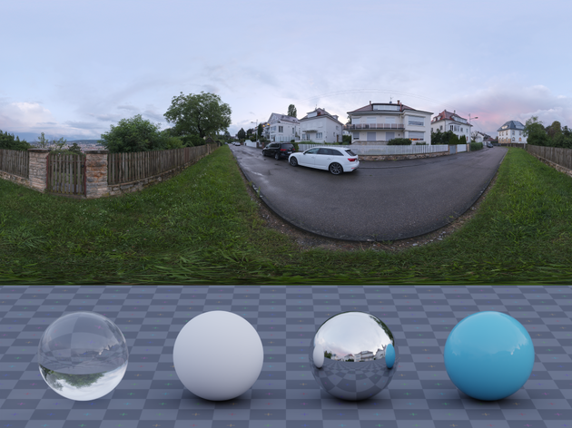 Stuttgart Suburbs HDRI • Poly Haven