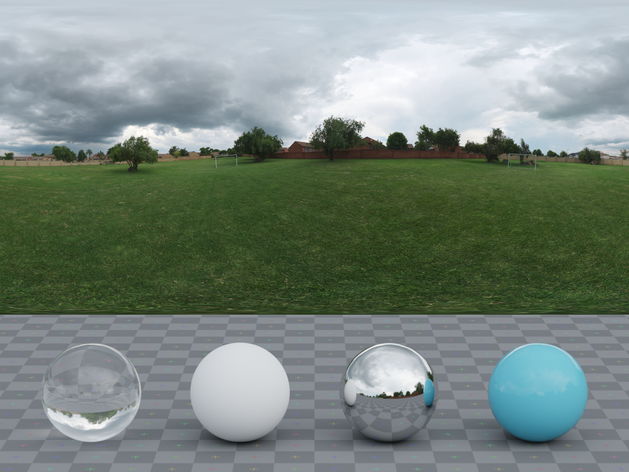 Suburban Soccer Park HDRI • Poly Haven