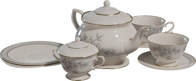 Tea Set 01 Model • Poly Haven