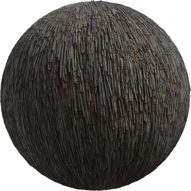 Thatch Roof Angled Texture • Poly Haven