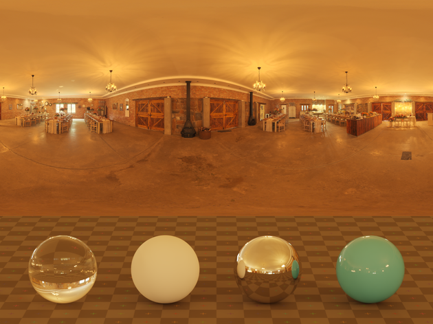 Warm Reception Dinner HDRI • Poly Haven