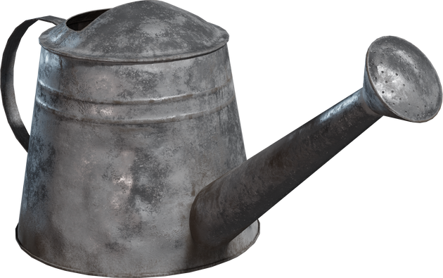 Watering Can Metal 01 Model • Poly Haven