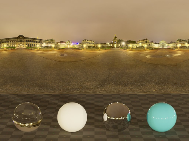 Zwinger Night HDRI • Poly Haven